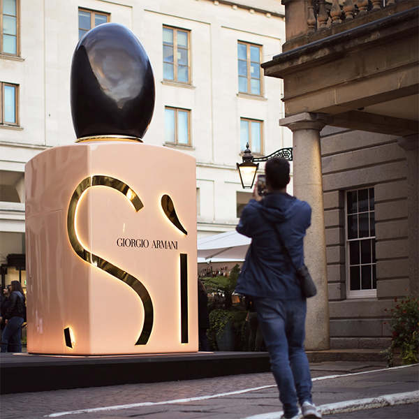 Armani Si - Creative, 3D Visuals - Henry Gray