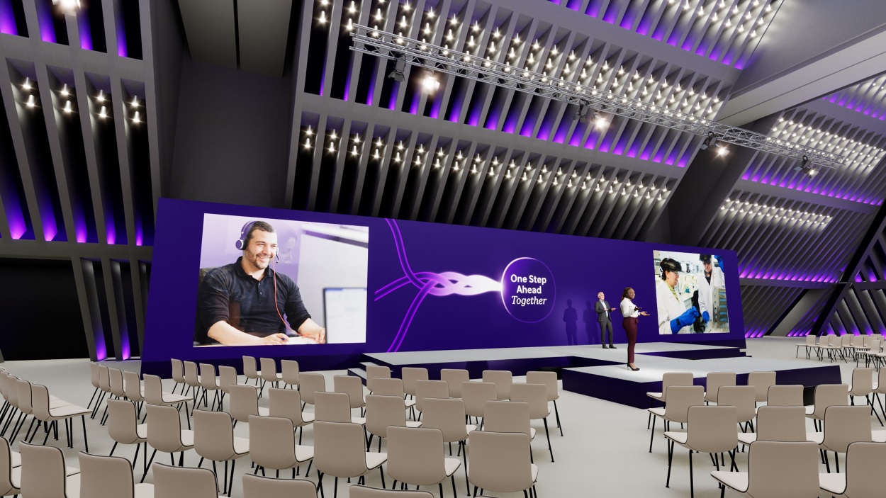 Sanofi - 3D Conference Stage (1) - Henry Gray