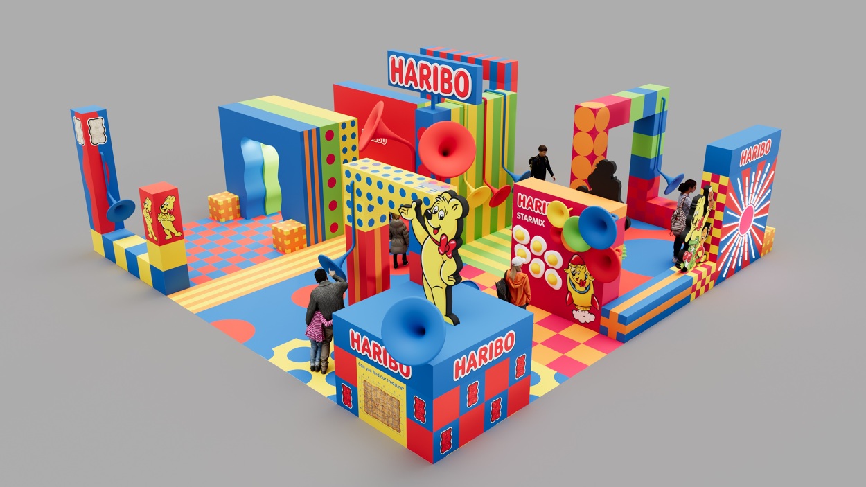 Haribo - Graphic Design and 3D - Henry Gray
