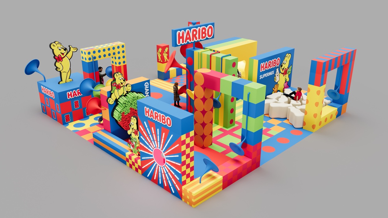 Haribo - Graphic Design and 3D - Henry Gray