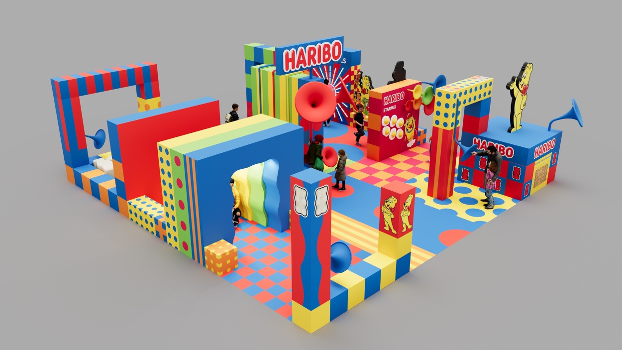 Haribo - Graphic Design and 3D - Henry Gray