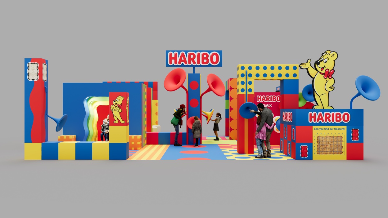 Haribo - Graphic Design and 3D - Henry Gray