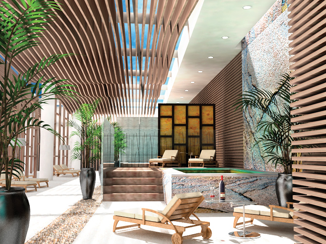 AQUA Spa Lounge - YunsuStudio