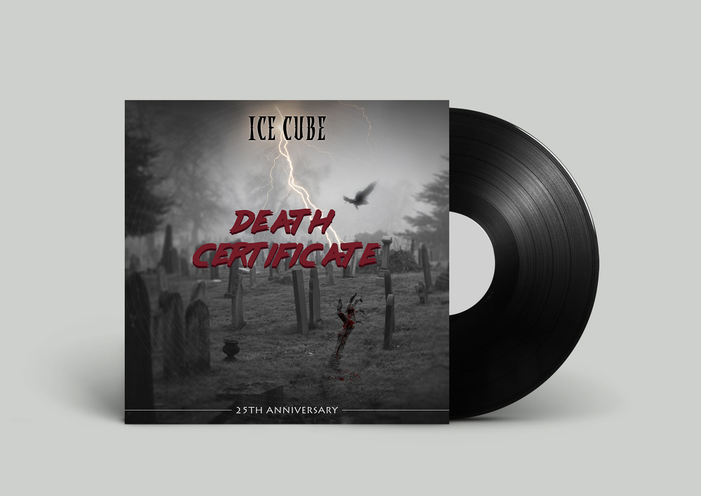 ICE CUBE ALBUM COVER DESIGN - Durgesh Goswami