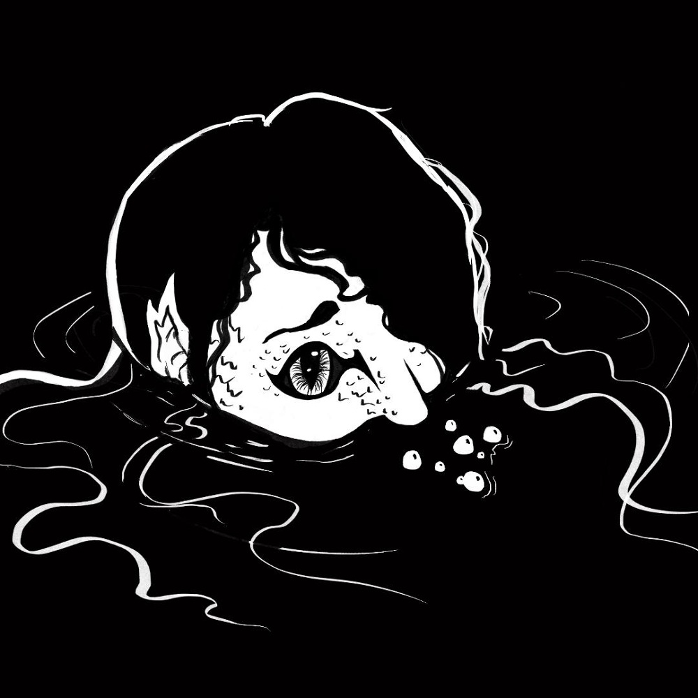 Shy Swamp Girl - Andrea Kiner Art