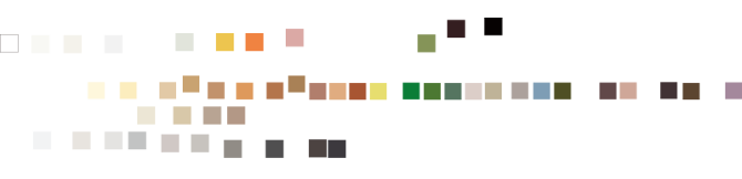 Research and study on the color system of MUJI - ou-momo