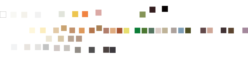Research and study on the color system of MUJI - ou-momo