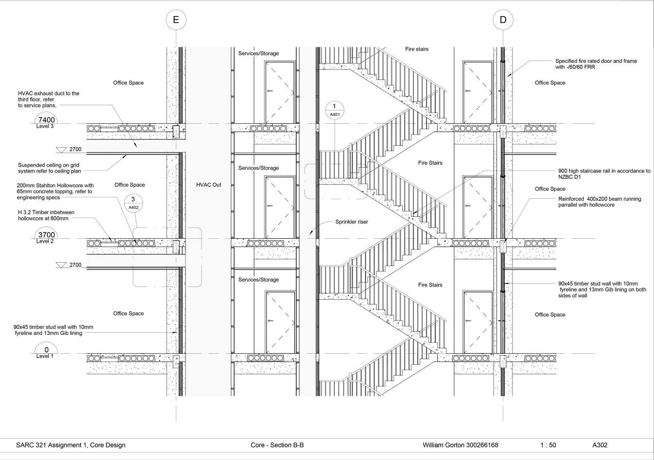 High Rise Construction Drawings - William Gorton