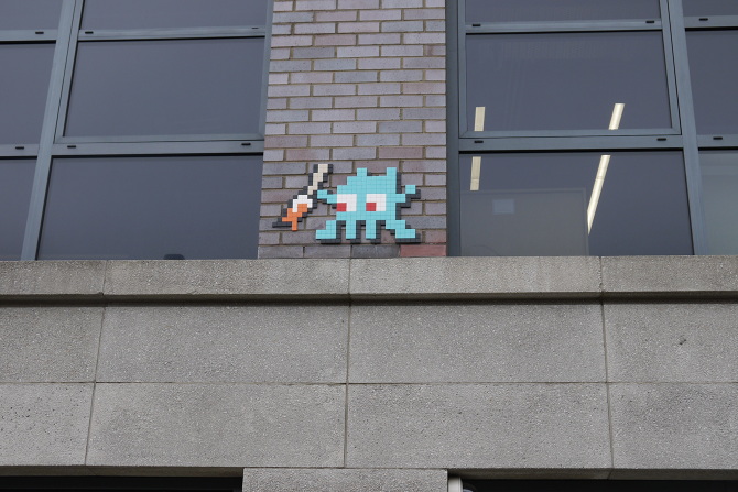 INVADER IN LONDON - Dibbs Art