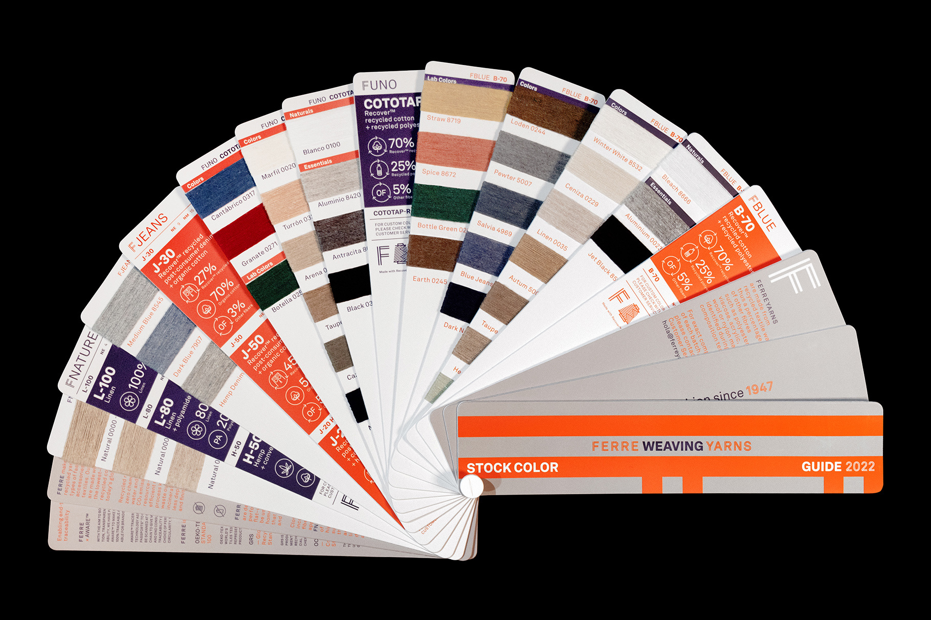 FERRE Stock Yarn Color Wheel 22 - diego lara