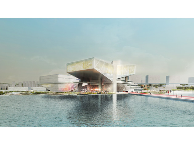 Zhanjiang Cultural Center (with OMA) - Studio Kota Architecture