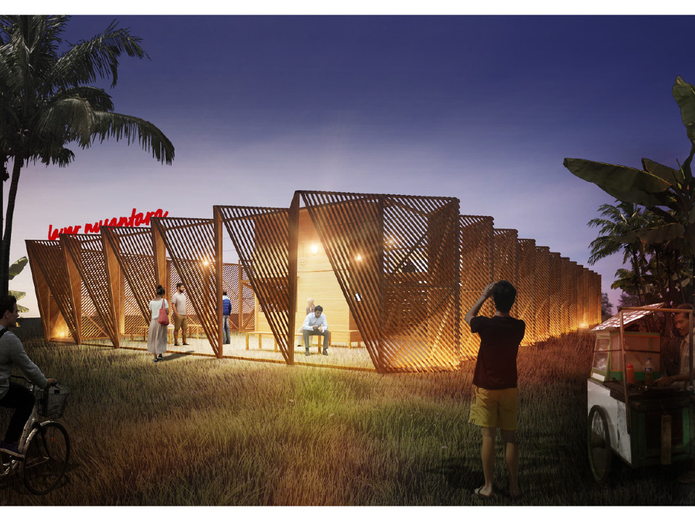 Temporary cinema prototype - Studio Kota Architecture