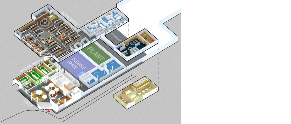 Innovation and development center - Studio Kota Architecture