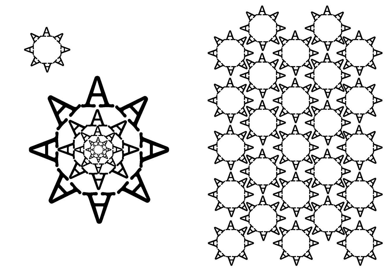 A - Typographic patterns - Olivia Hildebrand