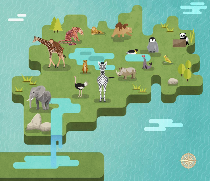 Zootopia_BI/Mapdesign - Studio HIGH