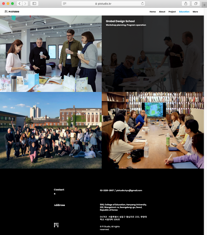 Pi Studio Identity/Web in Pistudio - Studio HIGH