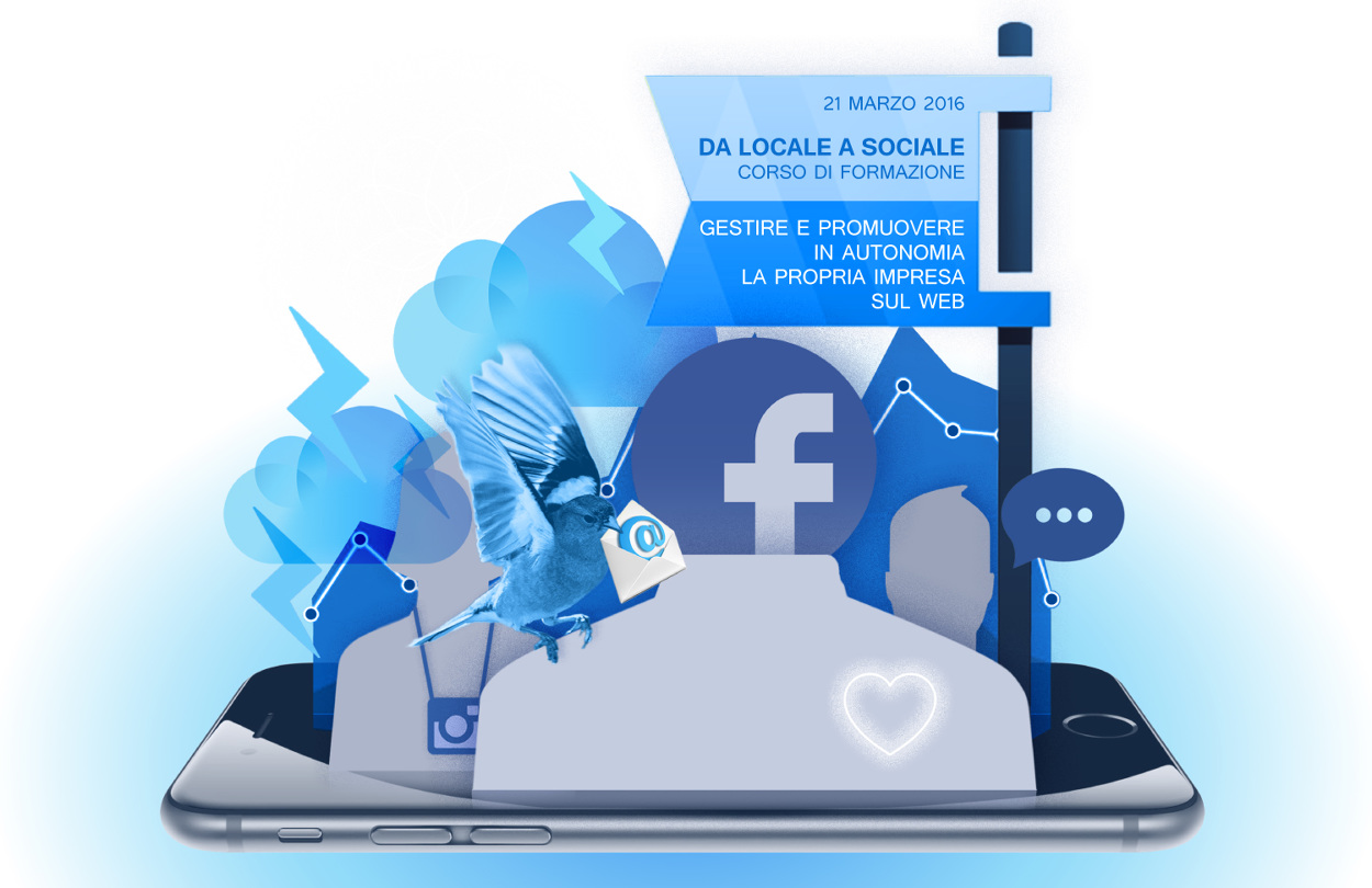 social media collage - Morena Nerri