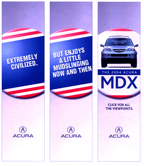 Acura Banner Ads - Adair Seldon