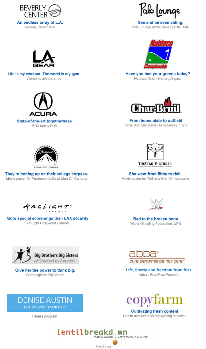 Branding Taglines - Adair Seldon