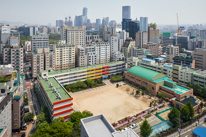영동초등학교 입면 리모델링Youngdong elementary school - a.co.lab