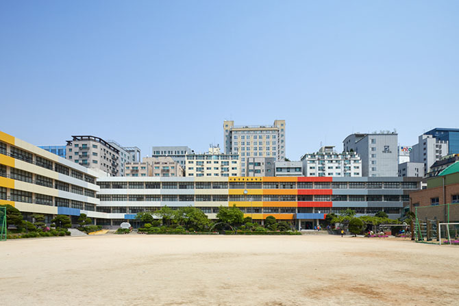 영동초등학교 입면 리모델링Youngdong elementary school - a.co.lab