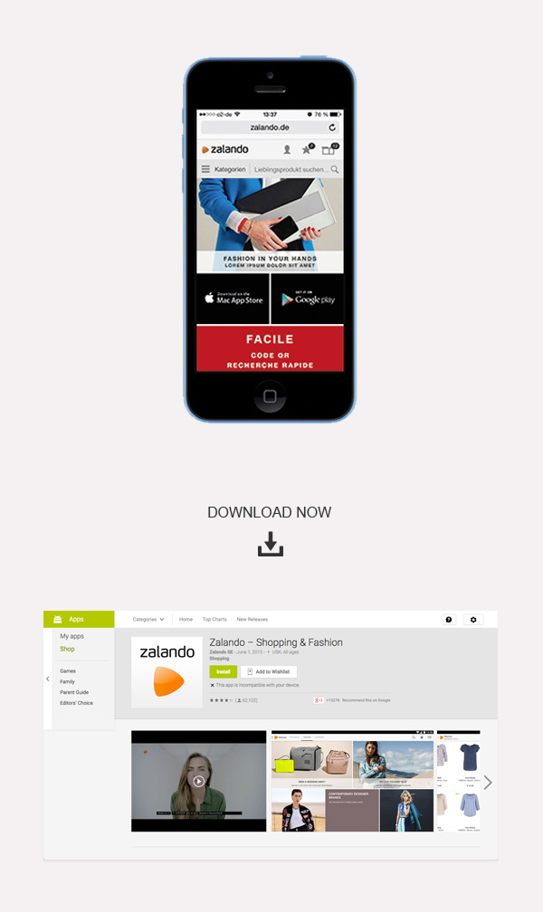 Zalando Fashion in your hands - gaetanoperretta