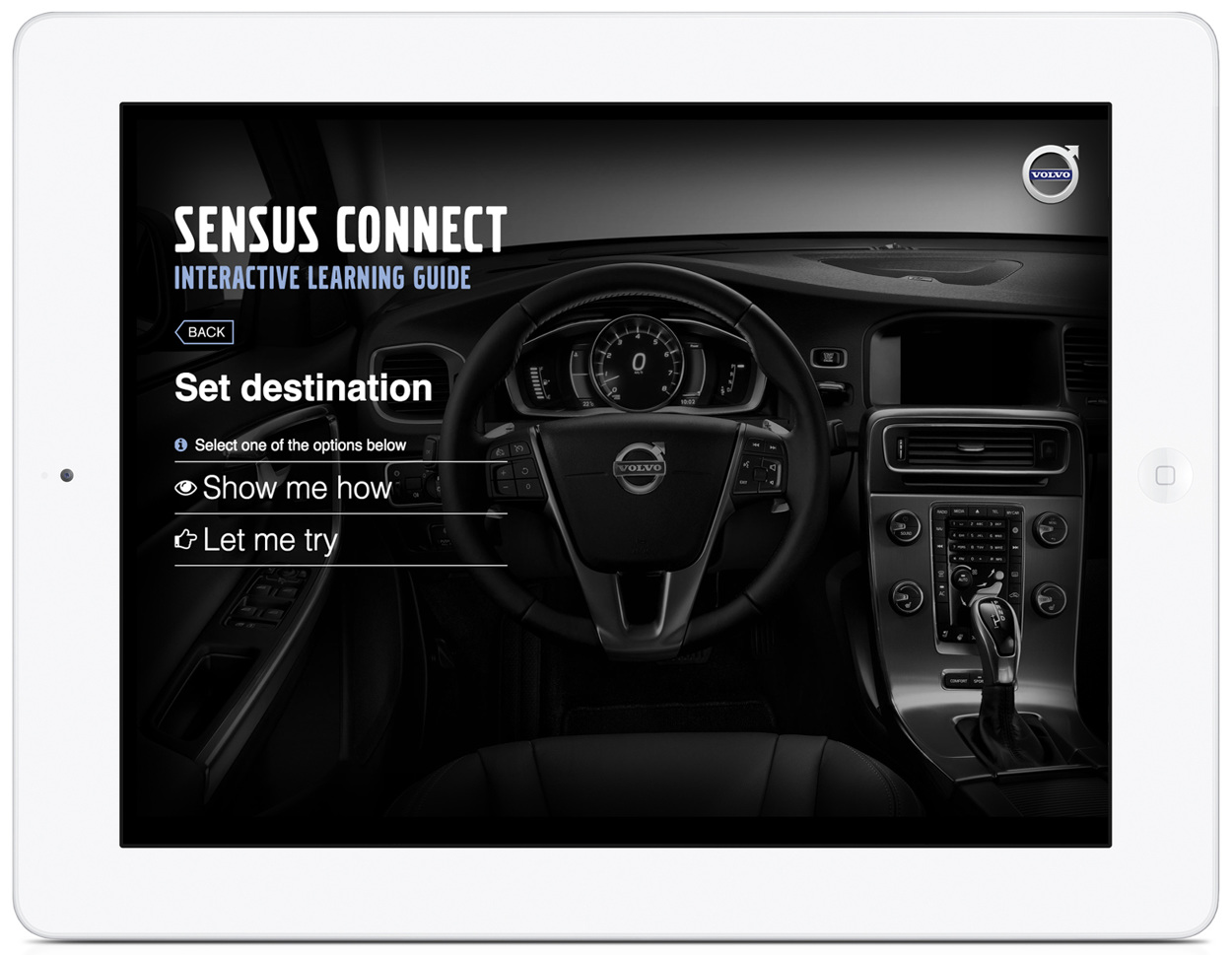 Volvo Sensus Connect | app - Robert Kiesow Design