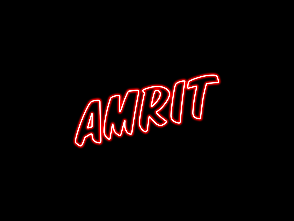 Amrit DJ logo - allisonclark.com