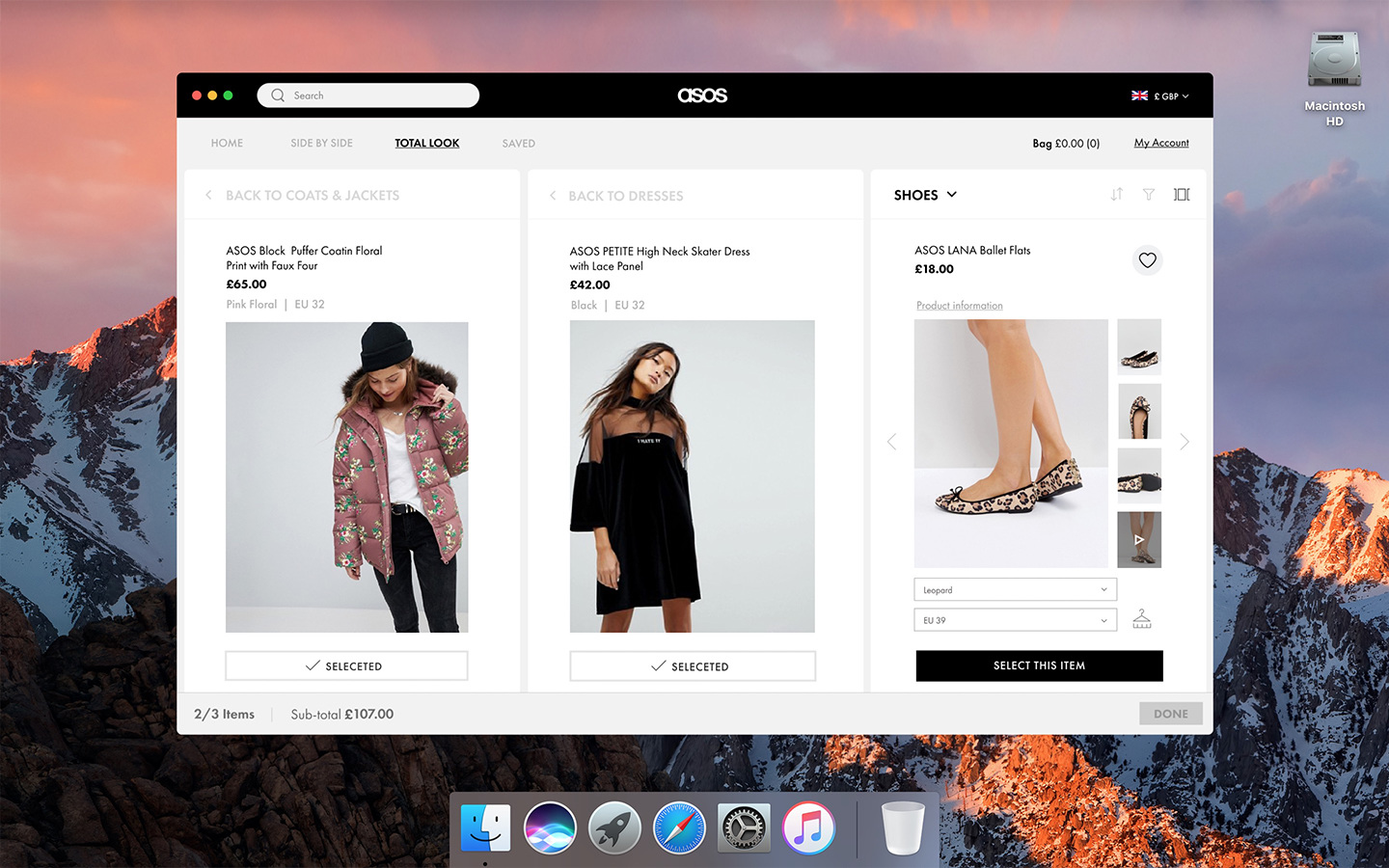 ASOS - desktop app - marilli