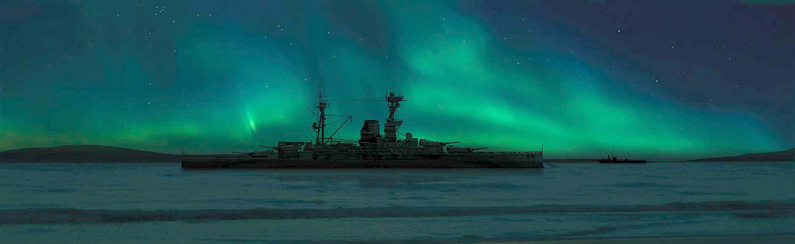 HMS Royal Oak - Iain Ashman design + illustration