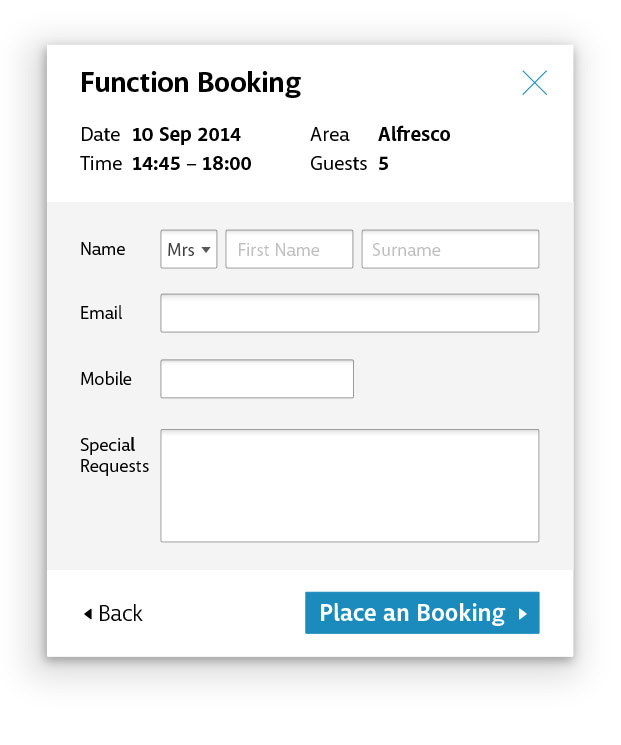Bonsai Bookings - Evgeny Ardashev - UX/UI Designer