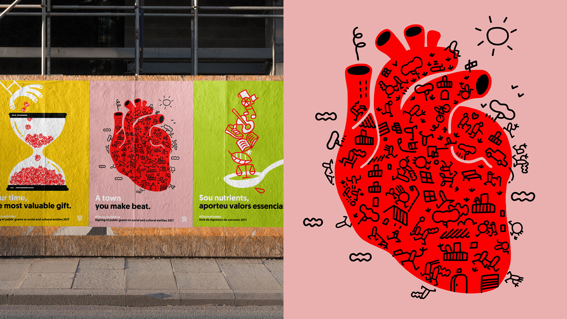 #ThankyouEntities poster campaign - Iván Bravo Studio | Illustration ...