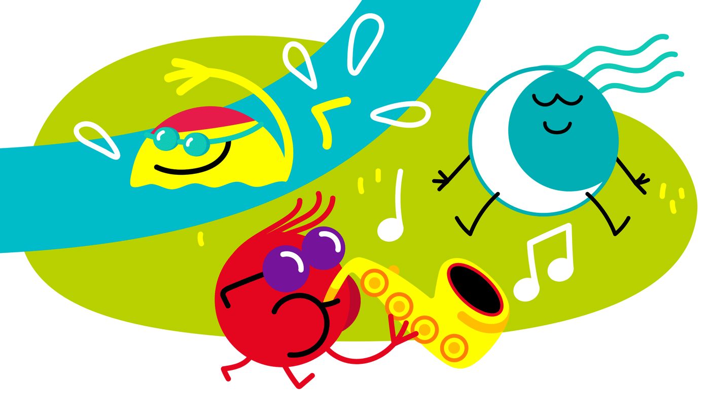 Healthy Day mural - Iván Bravo Studio | Illustration & Graphic Design