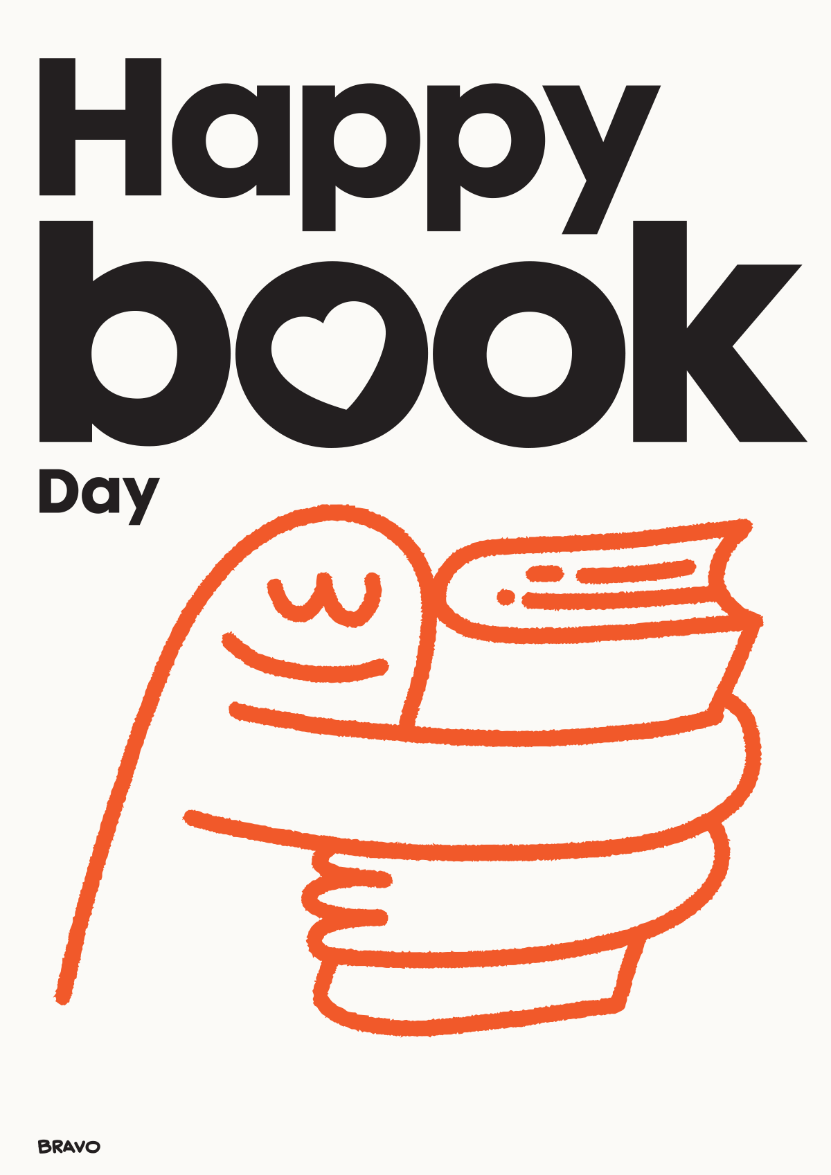 Happy book day poster - Iván Bravo Studio | Illustration & Graphic Design