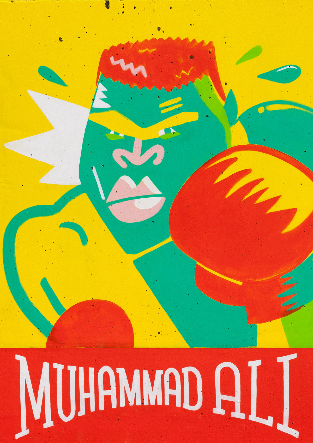 Portrait posters: Muhammad Ali - Iván Bravo Studio | Illustration ...