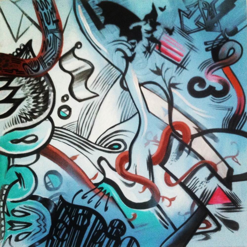 Abstract (For Jeff Cheung Art Show) - Catalano Co.