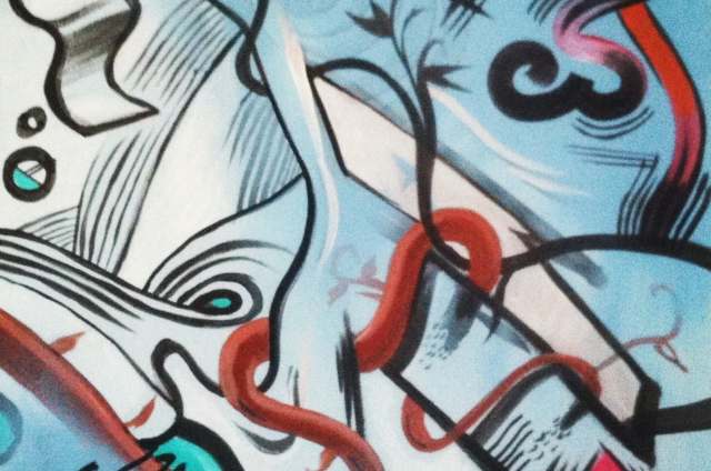 Abstract (For Jeff Cheung Art Show) - Catalano Co.