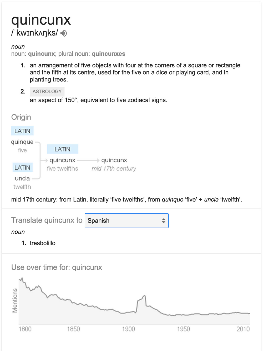 QUINCUNCEs - la imagen del indigena