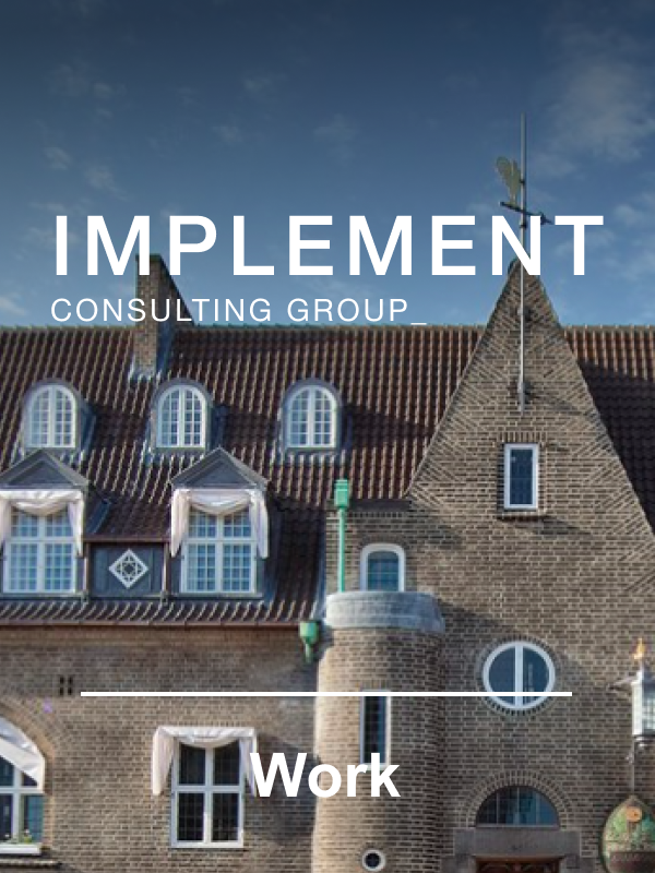Implement Consulting Group - A Christoffersen