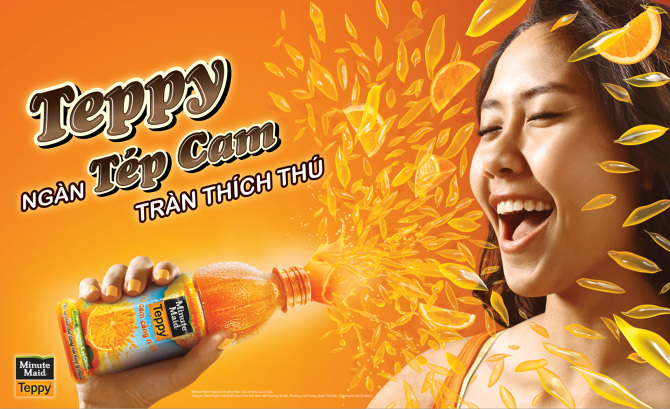 CocaCola - Minute Maid Teppy - SURPRISINGLY PULPY CAMPAIGN - Rajib Gupta