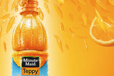 CocaCola - Minute Maid Teppy - SURPRISINGLY PULPY CAMPAIGN - Rajib Gupta