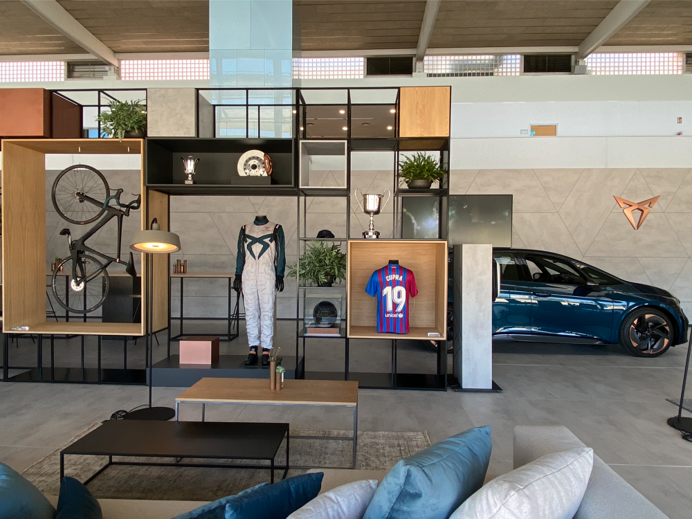 CUPRA MWC Dropoff Stand - cargocollective.com/valentinabiglia