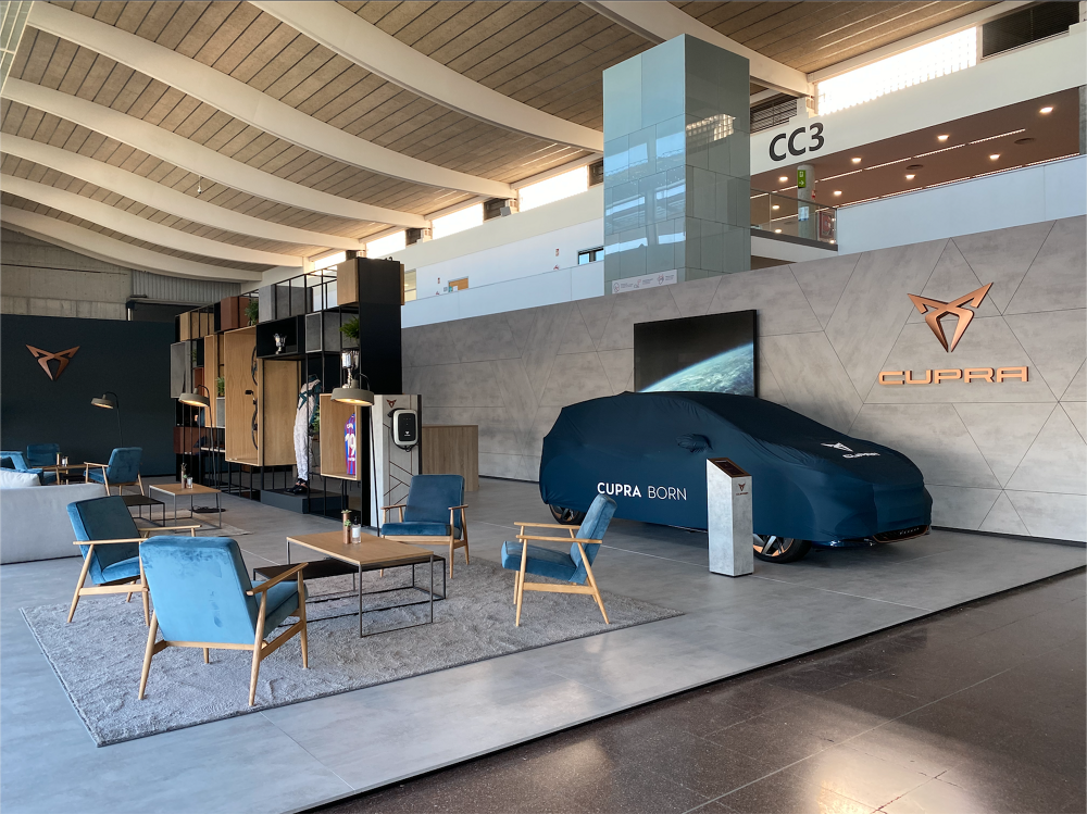 CUPRA MWC Dropoff Stand - cargocollective.com/valentinabiglia