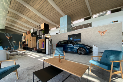 CUPRA MWC Dropoff Stand - cargocollective.com/valentinabiglia