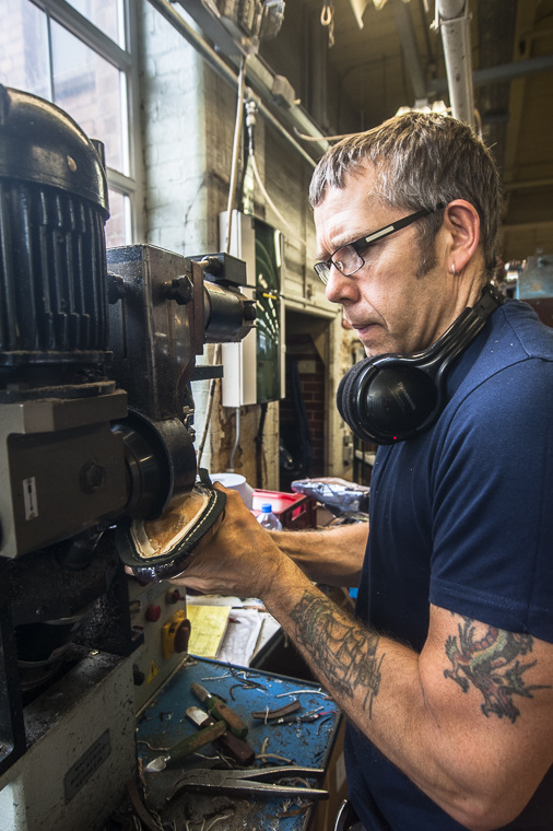 Crockett and Jones Shoe Factory - callumburnsphoto.com