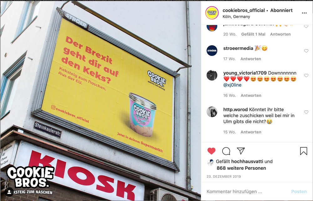 Cookie Bros / Plakat - Mit voller Absicht nach Paris