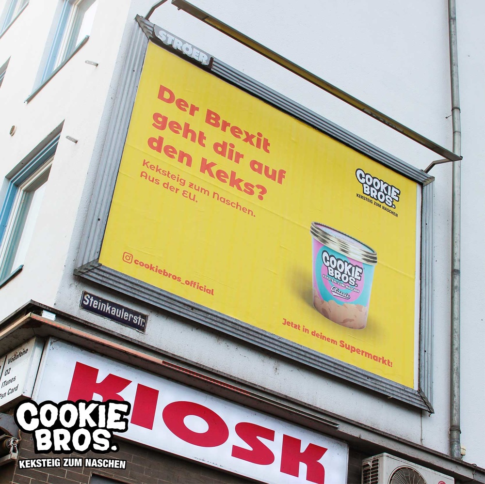 Cookie Bros / Plakat - Mit voller Absicht nach Paris