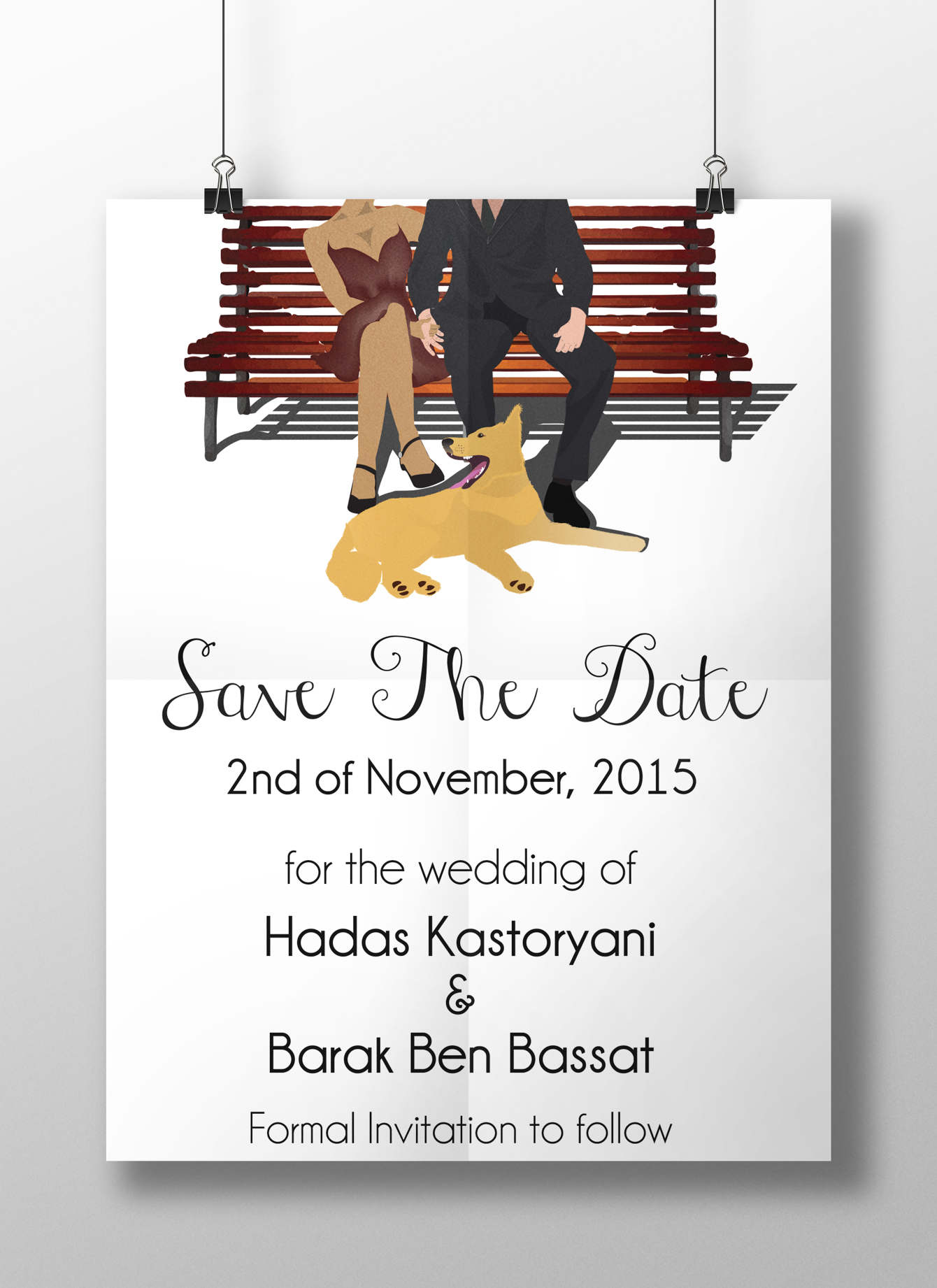 Save the Date - Ben Levy Graphic Design