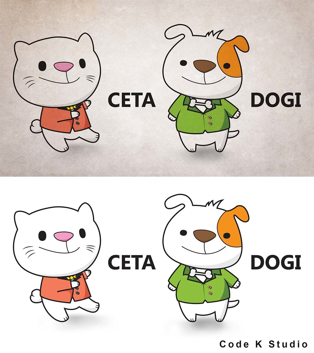 2D Character Design - Code K Studio