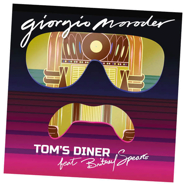 Giorgio Moroder feat. Britney Spears - Tom's Diner / motion animation ...